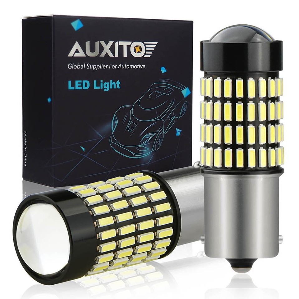 Reverse Backup Light 1156 P21W BA15S 102Chip LED Bulb 2800LM High Power ...