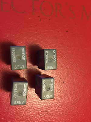 OMRON 12088567 AC DELCO GM RELAY Fuel Pump Defroster Utility 8567 Set ...