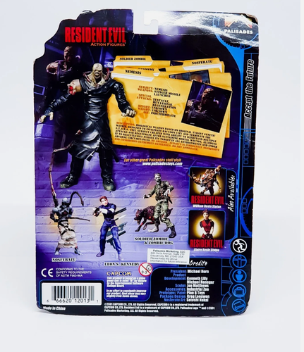 Palisades Resident Evil 3 Nemesis - Nemesis Action Figure Boxed Very ...