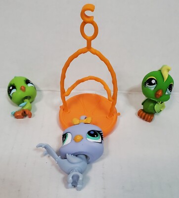 LPS Littlest Pet Shop Lot of Birds Toys Figures 4 Pieces | eBay