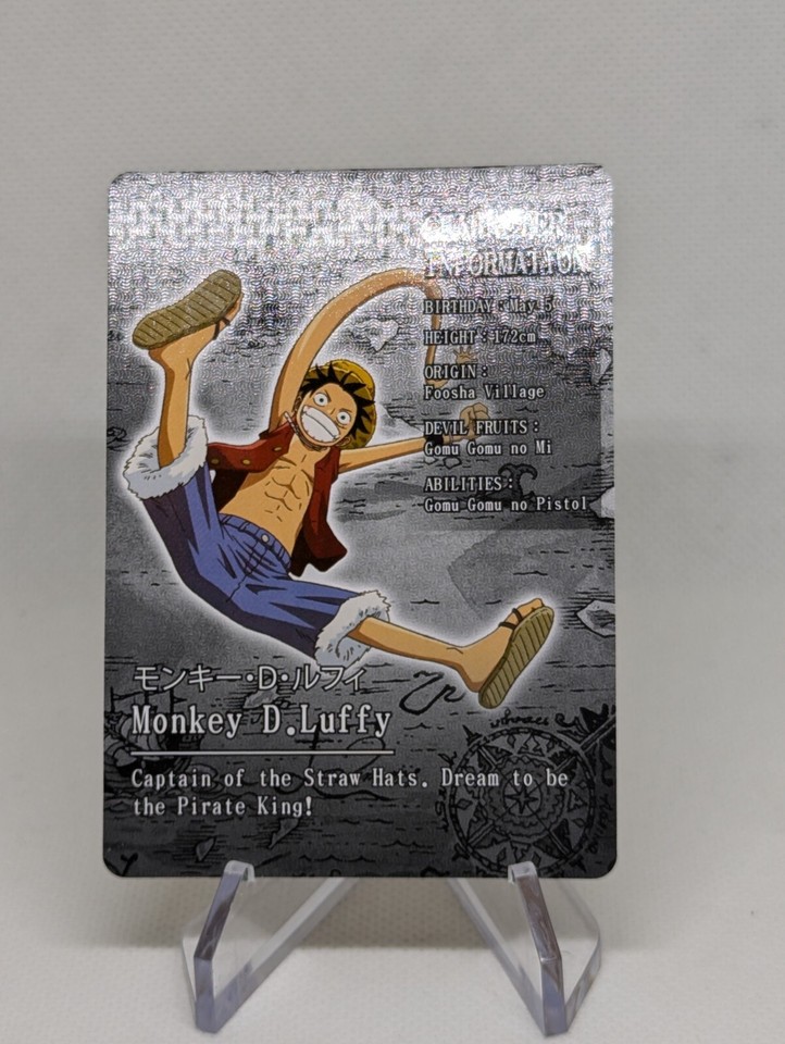 Monkey D. Luffy HOLO - One Piece Toei Card - OP-KDA01-006 SSR | eBay