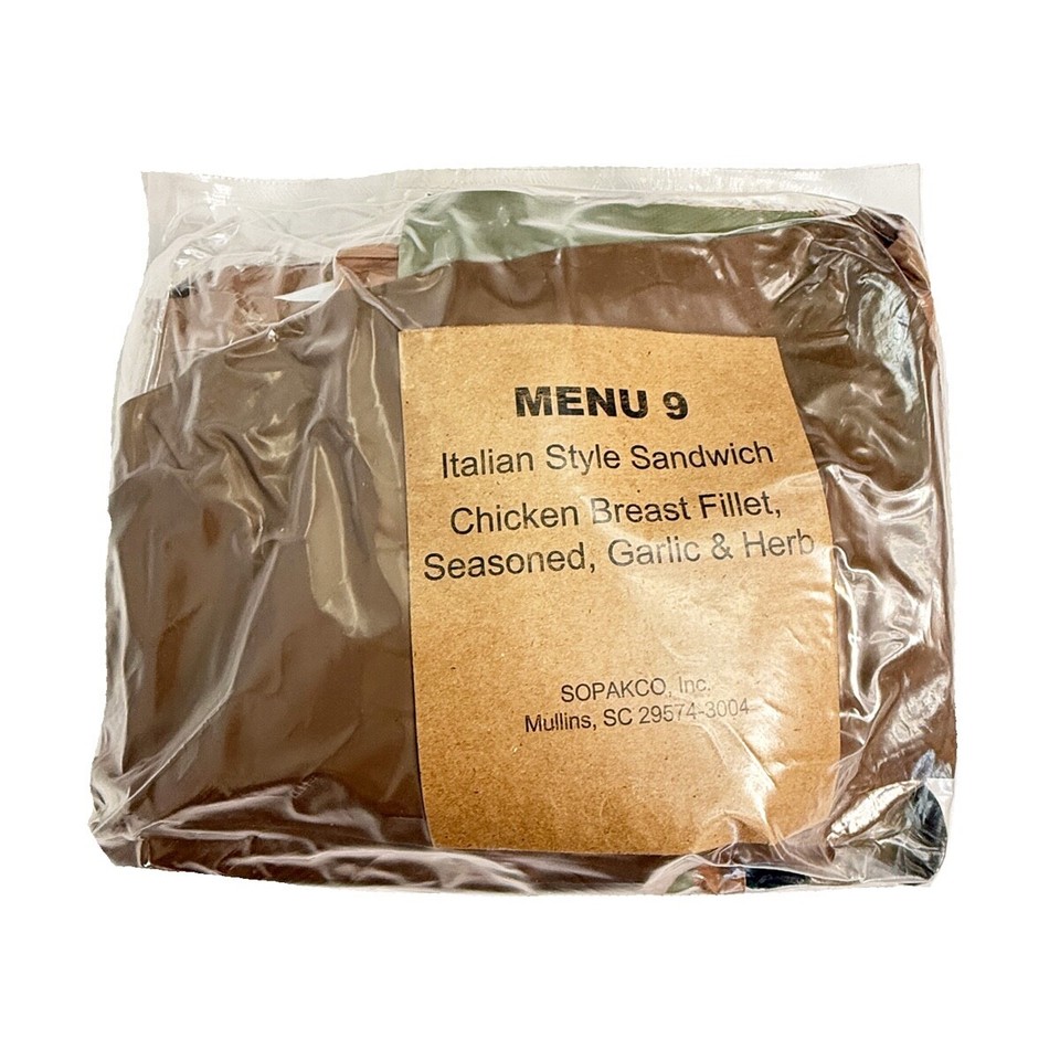 First Strike Ration (24 hour MRE) FSR - Insp 2027 - Case or Individual ...