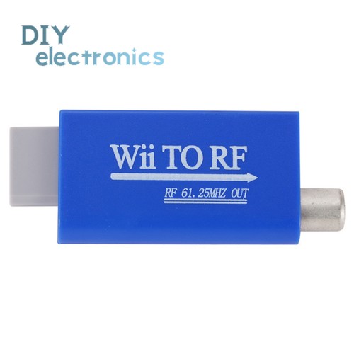 WII to RF TV Signal Radio Frequency Adapter Converter Game to Old TV ...