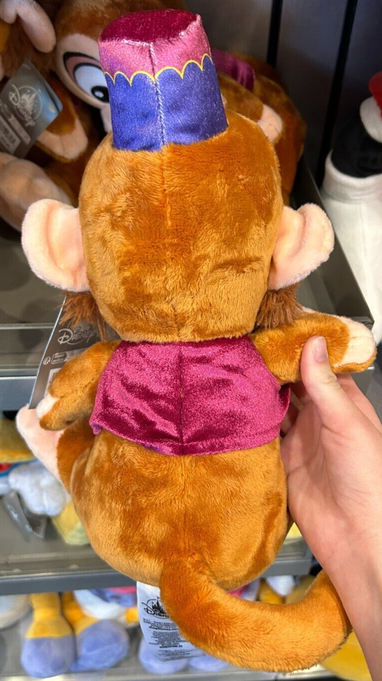 Walt Disney Parks Aladdin Abu Big Feet Stuffed Soft Plush NWT 10" | eBay