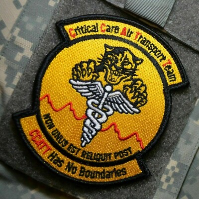 USAF AE SYSTEM CCATT velkrö INSIGNIA PATCH: Critical Care Air Transport ...