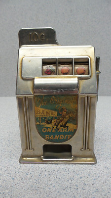 1950's Vintage Slot Machine Bigler MFG. Co. Las Vegas, NEV. PAT. APLD ...