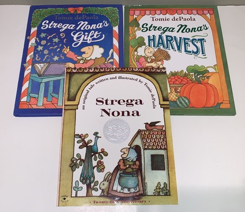 3 Lot Strega Nona Series Children Picture Books by Tomie de Paola (2 ...