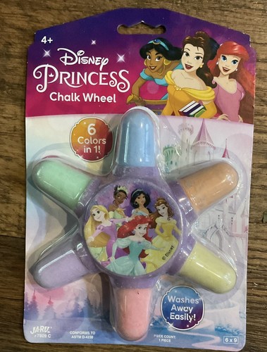 Disney Princess Chalk Wheel 6 Colors in One 75656378094 | eBay