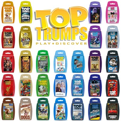 Top Trumps Card Games - Play and Discover - Largest Range - 130+ to ...