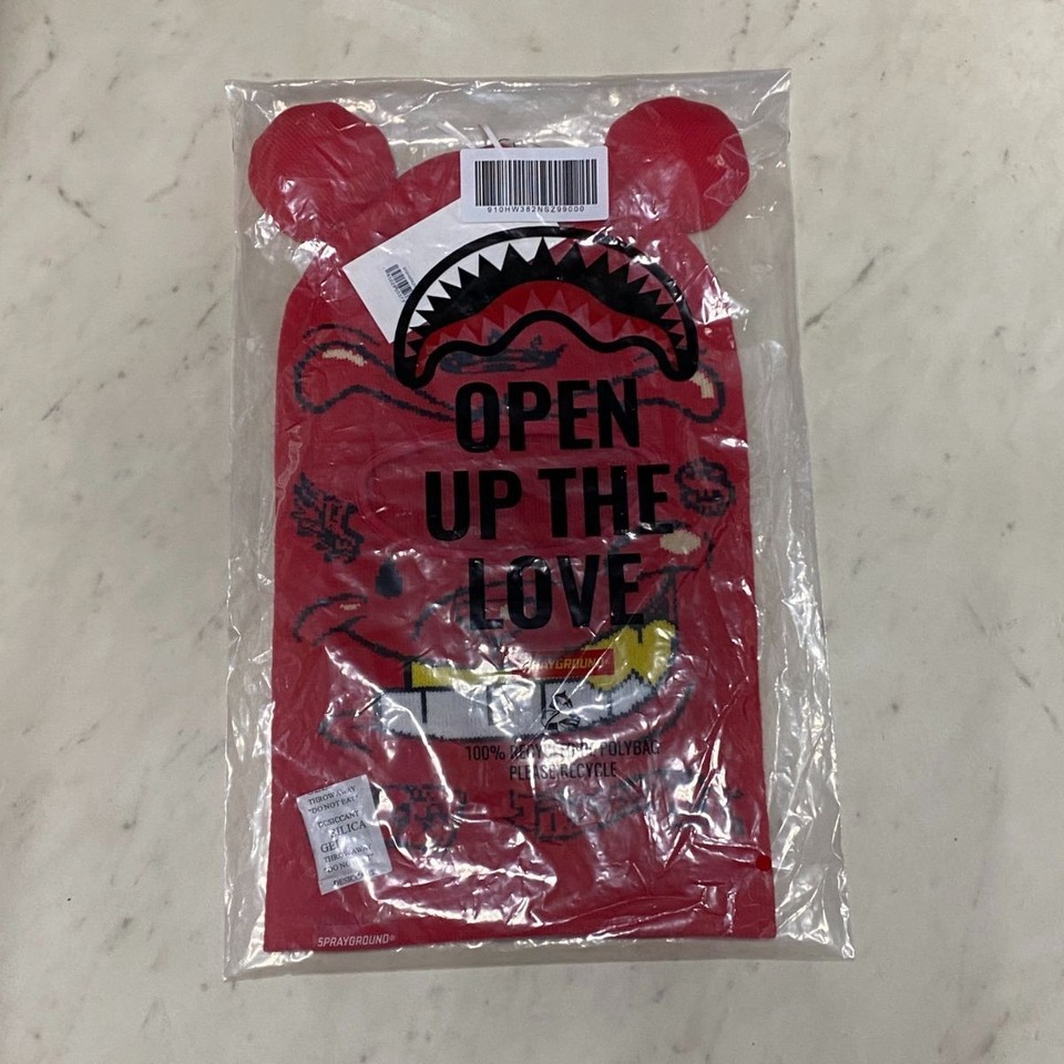 Limited Quantity SPRAYGROUND Playground Real Diablo Ear Style Face Mask ...