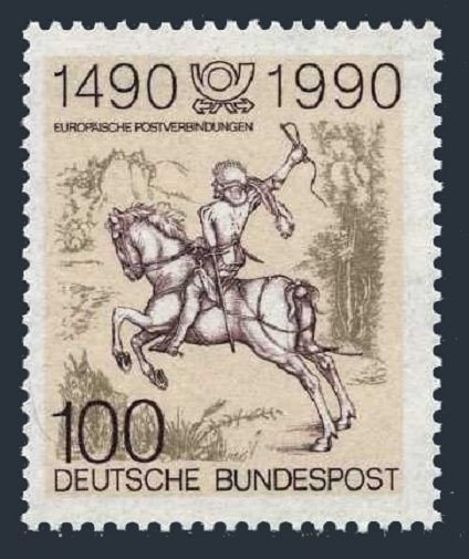 Germany 1582,MNH. Mi 1445. Postal communications in Europe,500th Ann ...
