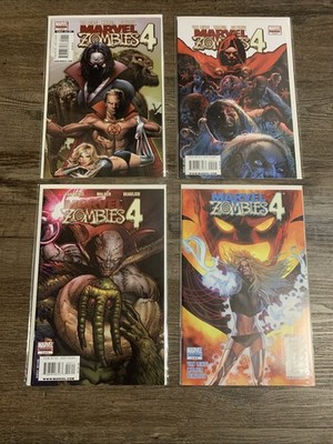 Marvel Zombies 4, #1-4 [Marvel Comics] Complete Series | eBay