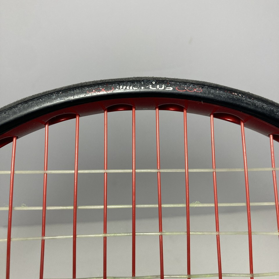Prince O3 Red Midplus Tennis Racket - 4 1/4" Grip - 105 sq. in. - 1100 ...
