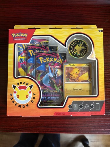 Pokémon Day 30th Anniversary Sealed Pikachu Promo with 3 Packs | eBay