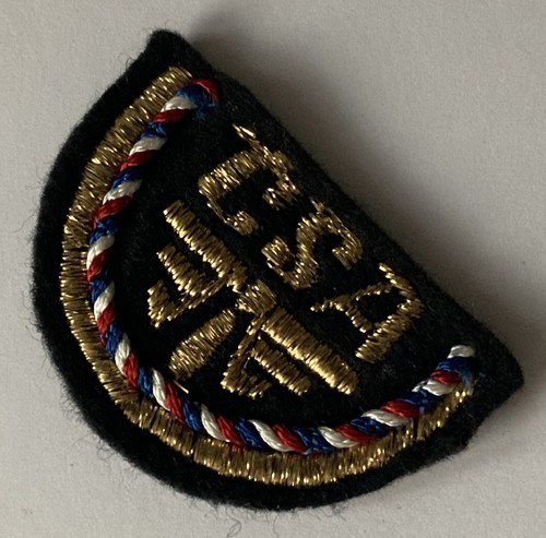1983 CSA CZECH AIRLINES STEWARDESS FLIGHT ATTENDANT UNIFORM HAT PATCH ...