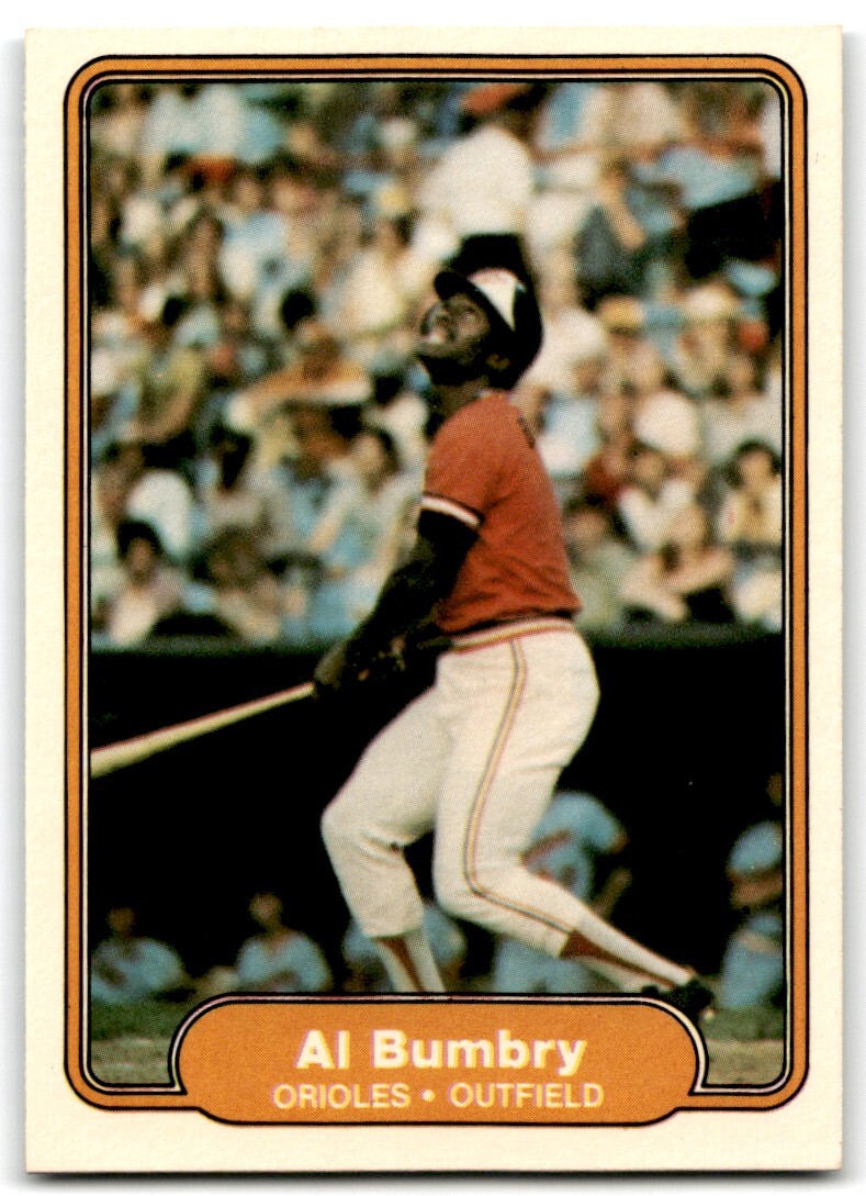 1982 Fleer Al Bumbry Baltimore Orioles #159 Set Break - Most NM-MT+ | eBay