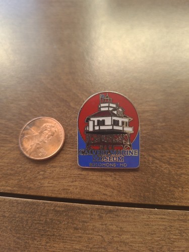 Nice Calvert Marine Museum Solomons MD pin. Rare | eBay