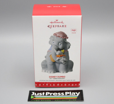 Hallmark Keepsake 2016 75th Anniversary Disney Dumbo Christmas Ornament ...