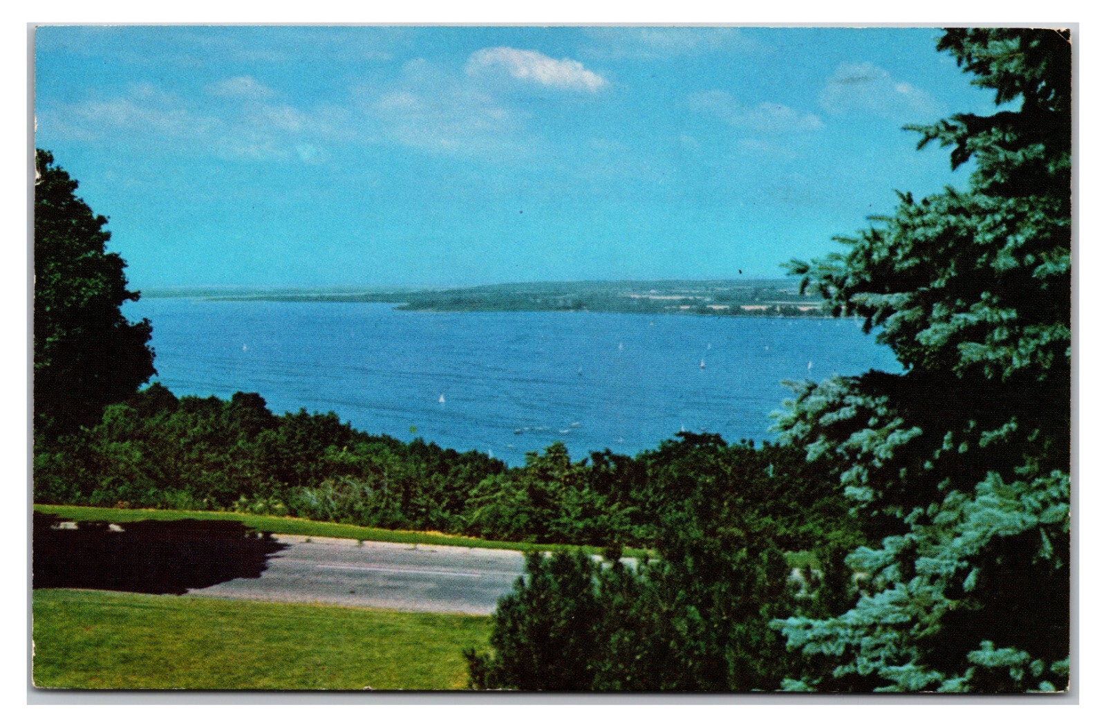 Vintage 1960s- Upper Peoria Lake - Peoria, Illinois Postcard (Posted ...
