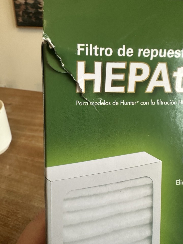 Genuine Hunter 30917 HEPAtech Air Replacement Filter Purifier New In ...
