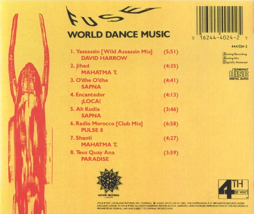 Various - Fuse • World Dance Music (CD, Comp) (Very Good Plus (VG+ ...