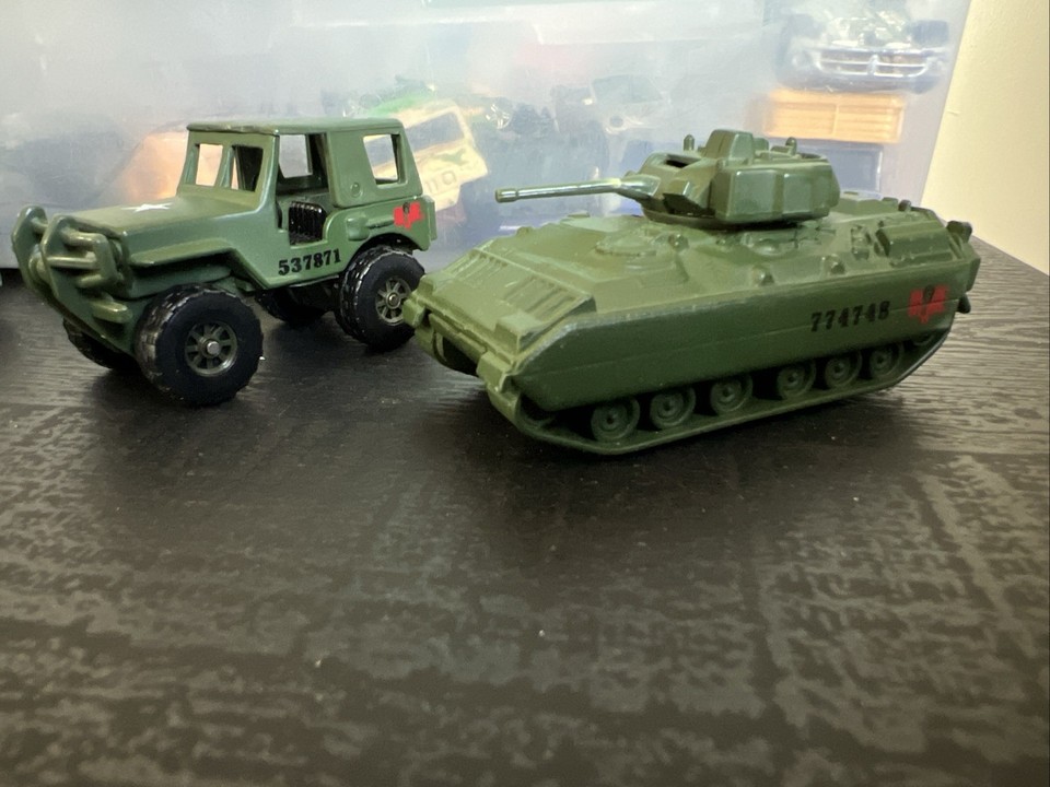 Maisto GI Joe Diecast Jeep Humvee Dozer Cargo Truck Military Green ...