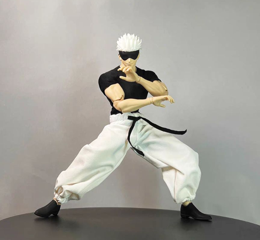 1/12 Scale Jujutsu Kaisen Gojo Satoru for 6"action Figure Body(No ...