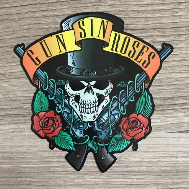 Guns N' Roses 4" Wide Vinyl Sticker - BOGO | eBay