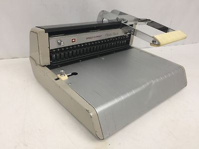 Paper Drills & Punches - Punch Model