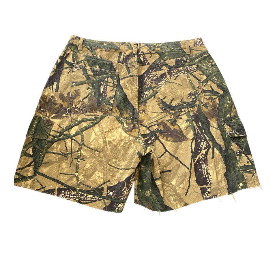 Pretty Little Thing Cargo Shorts Women's UK Size 20 Plus Army Camo ...