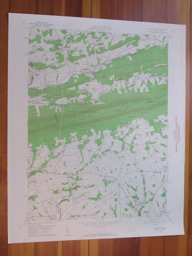 Kunkletown Pennsylvania 1962 Original Vintage USGS Topo Map | eBay