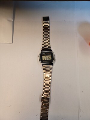 Vintage Casio Alarm Chrono, A158W. Used/Working. | eBay