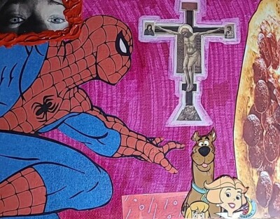 Original Painting Spider Man Edibles Scooby-Doo Trippy Munchies ...