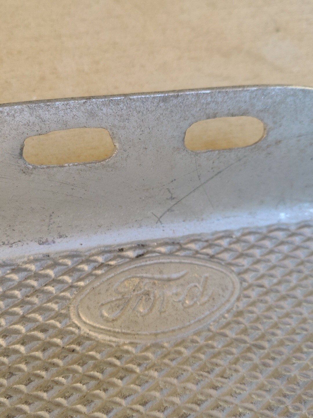 1930s Ford Step Plate Scuff Running Board Lowrider Bomb 1937 1938 1939 ...