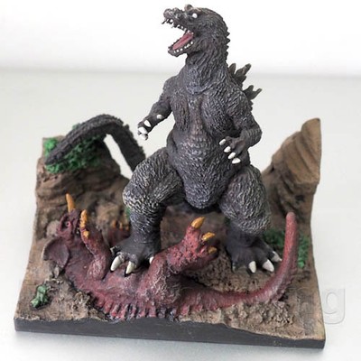 Bandai 2001 Polystone Collection Scene M-2 Kaiju Vol.2 Godzilla Vs ...