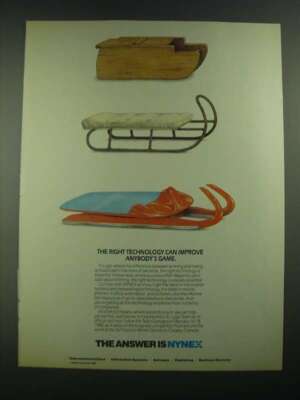 1988 NYNEX Information Systems and Networking Technology Ad | eBay