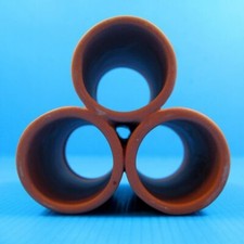 up Aqua Ceramic Pipe Set Cones Cave Pleco Cichlid Decor Fish Ships for ...