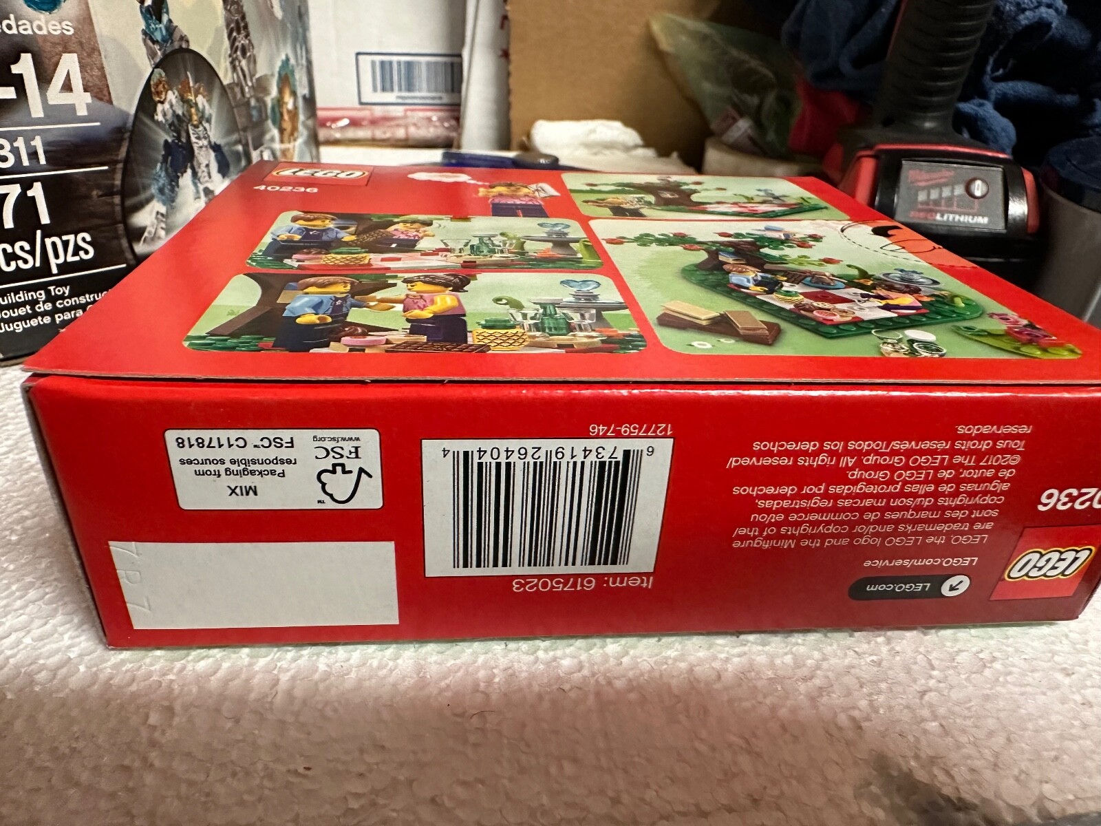 LEGO Seasonal: Romantic Valentine Picnic (40236) for sale online | eBay