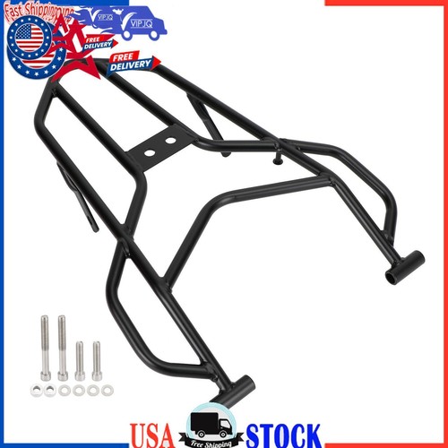 Rear Rack Luggage Carrier Black Fits Honda CRF300L CRF300 Rally 2021 ...