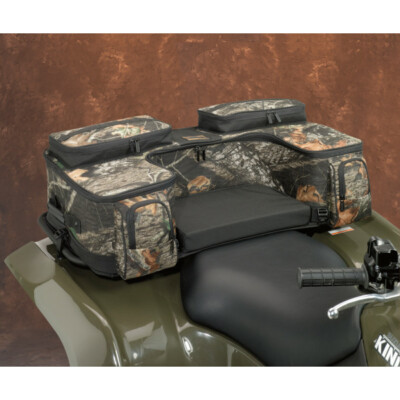 Universal ATV Rear Rack Seat Soft Storage Cargo Bag Moose Ozark Mossy ...