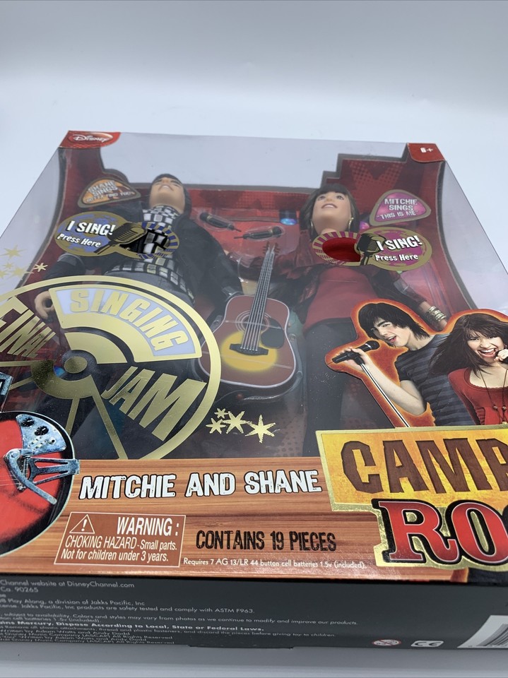 Camp Rock 2008 Mitchie & Shane Singing Final Jam Dolls DISNEY | eBay