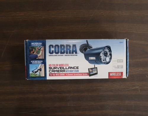 COBRA HD Wireless Color Surveillance Camera with Night Vision - NEW ...