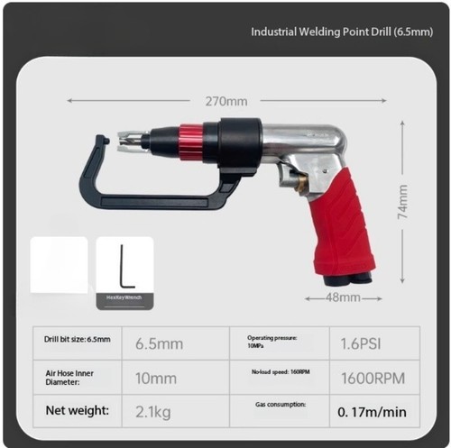 Pneumatic Sheet Metal Welding Point Drilling Cutting Welding Point ...