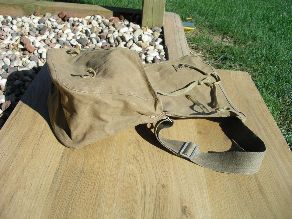 WW2 Imperial Japanese Army EM-NCO Soldier Bread Bag Haversack IJA w ...