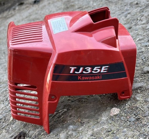 Kawasaki Red Top Cover Engine Shield For TJ35E Strimmer | eBay