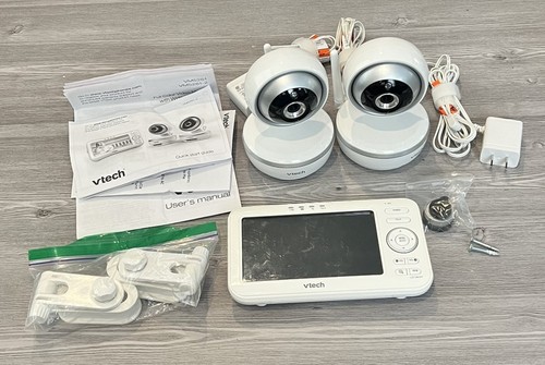 Baby Monitor W/2 cameras. VTech Model VM5261-2 With Wide Angle Lens ...