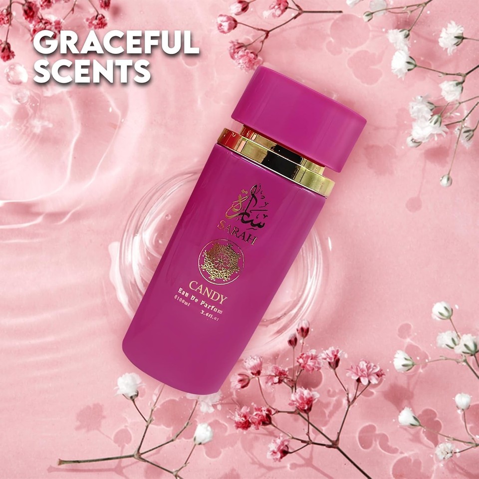 Sarah Candy Perfume عطر سارة for Women's Eau De Parfum Spray 3.4OZ New ...