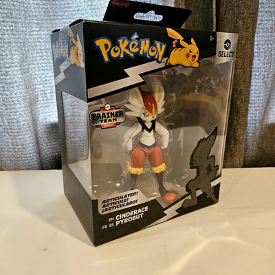 Pokémon Pokemon Select Series - Cinderace Limited Edition 6" Action ...