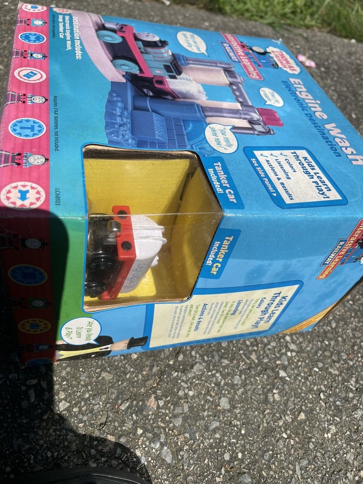 Thomas & Friends Engine Wash Interactive Electronic Learning Railway ...