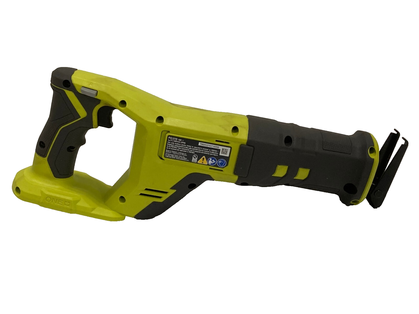 Ryobi One+ Reciprocating Saw Cordless Battery Powered Tool Only PCL515 ...